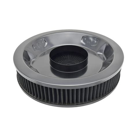 4392bk Air Cleaner Kit 14″ X 3″ With High Flow Top Black Washable