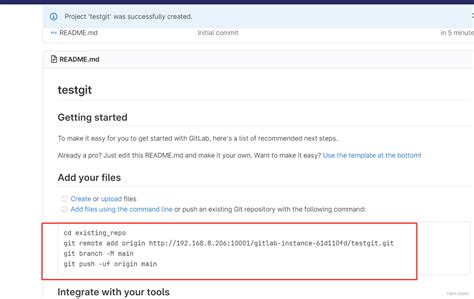 在idea中使用git，将代码提交到gitlab远程仓库，进行团队开发 idea gitlab csdn博客