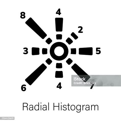 Radial Histogram Stock Illustration Download Image Now Analyzing