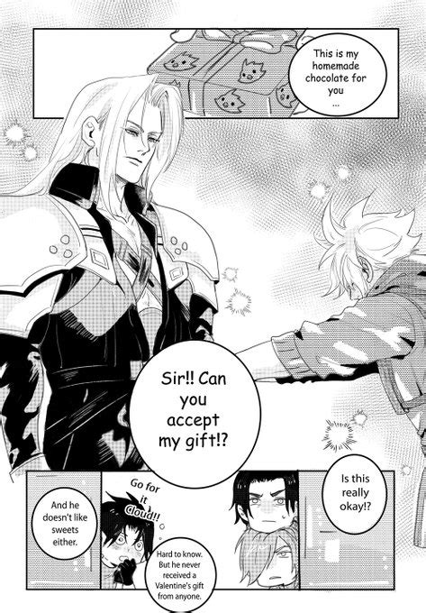 もう遅かったが、ハッピーバレンタイン 神羅時期のセフィクラなの 宝 さんのマンガ ツイコミ仮