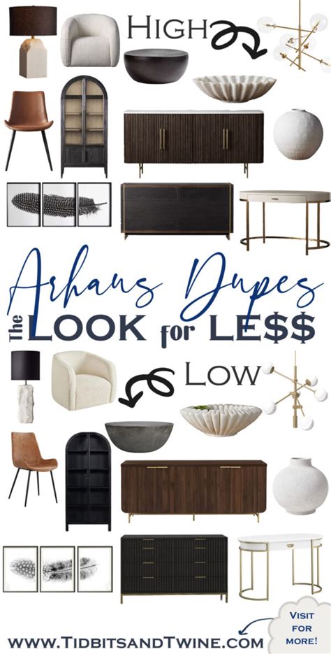 My Favorite Arhaus Dupes Tidbitsandtwine