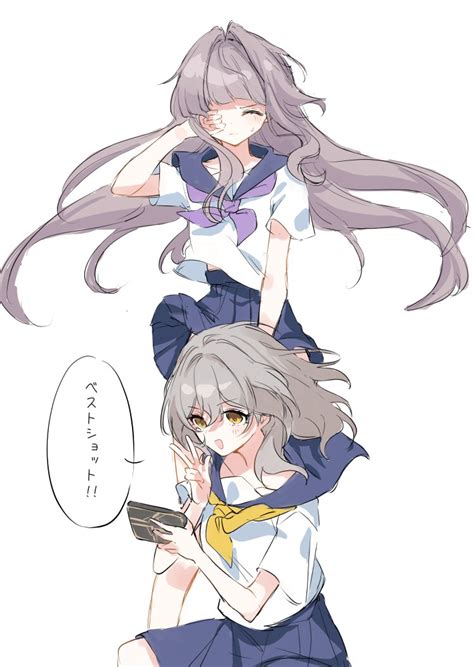 Trailblazer Stelle And Herta Honkai And More Drawn By Genshou Ex Danbooru