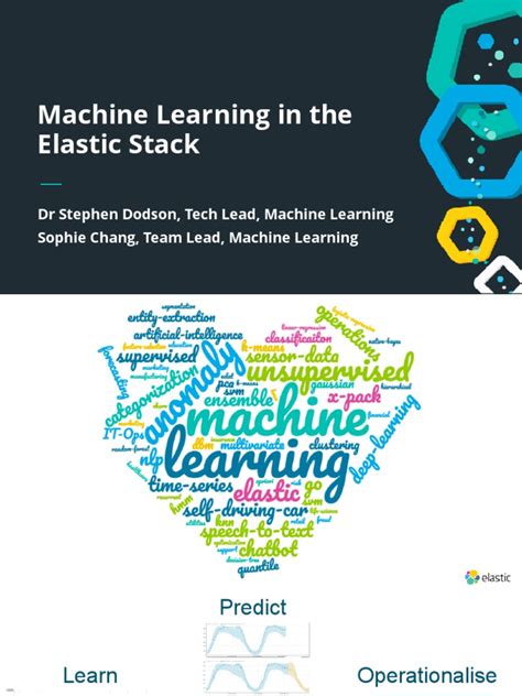 machine learning in the elastic stack elasticon 2018 machine learning