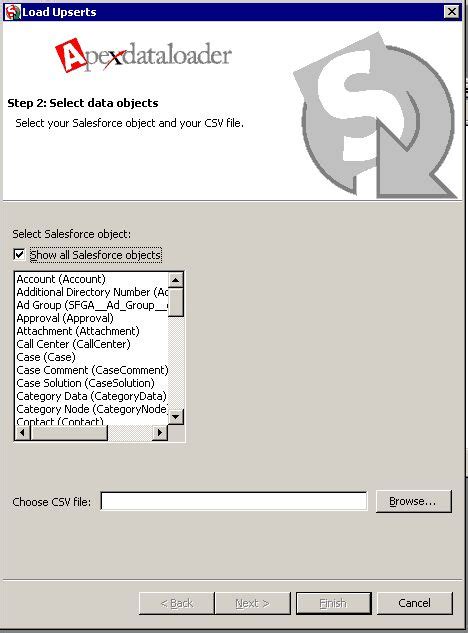 Data Loader Objects