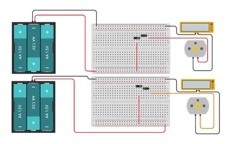 Circuit Design Actividad 1 Simulación De La Polarización Del Diodo Tinkercad