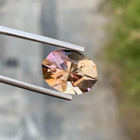 680 Carats Natural Loose Polygon Cut Ametrine Gem For Jewellery Making
