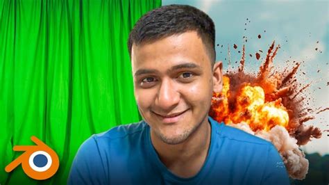 vfx compositing in blender camera tracking and green screen