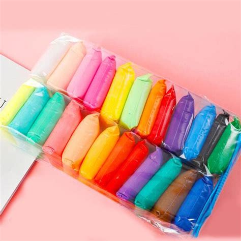 12 24 36 Colors Soft Clay Modeling Clay Ultra Light Magic Modeling Clay