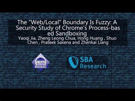 acm ccs computer and communications security talk the web local
