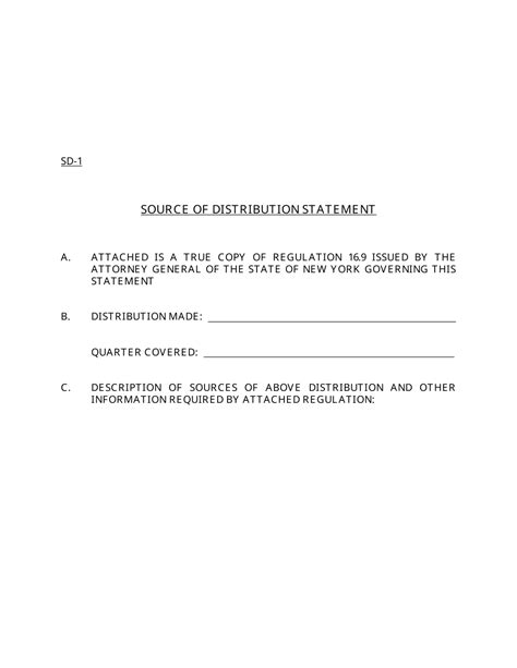 Form Sd 1 Fill Out Sign Online And Download Printable Pdf New York