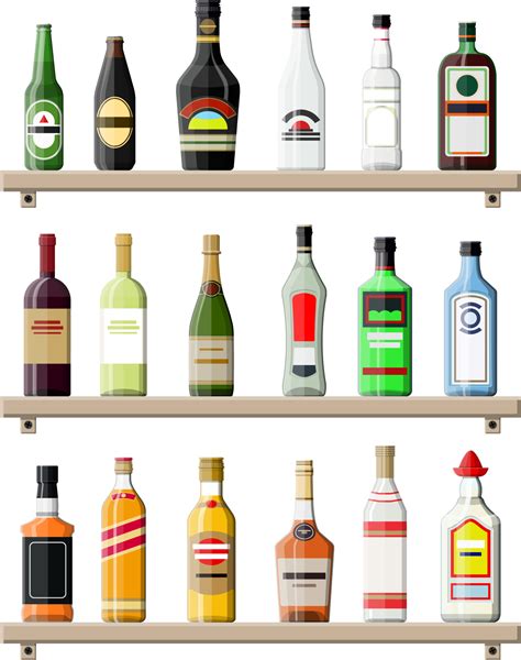 Alcohol Drinks In Bootle At Shelves 35857150 Png