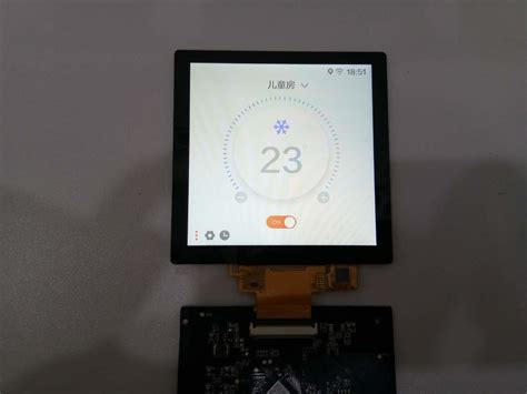 Square TFT LCD Capacitive Touchscreen With Dots Rgb Interface