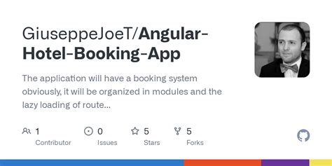 Github Giuseppejoetangular Hotel Booking App The Application Will Have A Booking System