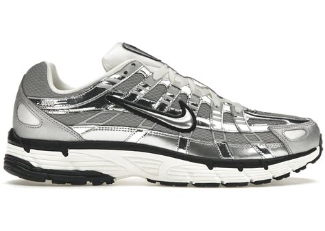 Nike P 6000 Metallic Silver Mens Cn0149 001 Us