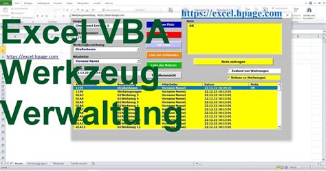 Entwicklung Von Programmen In Excel Excel Vba Programmierung Lager