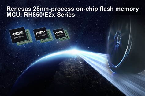 Renesas Electronics Unveils On Chip Flash Memory Microcontroller