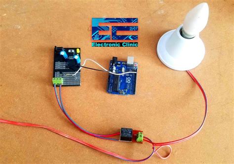 Arduino Relay Control Circuit Designing And Code Electronic Clinic