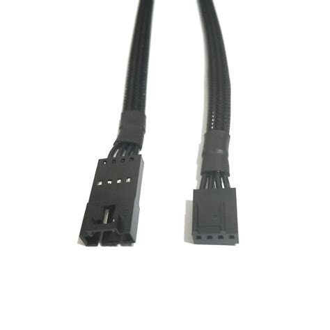 4 Pin Male To Standard 4 Pin Pwm Female Converter Adapter Cable For Dell Moddiy