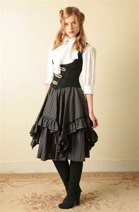 Dieselsteamgypsy Casual Steampunk Steampunk Girl Everyday Outfits