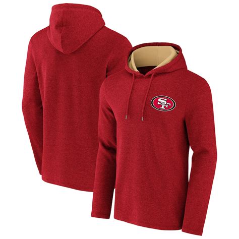 Mens San Francisco 49ers Nfl X Darius Rucker Collection By Fanatics Heathered Scarlet Waffle