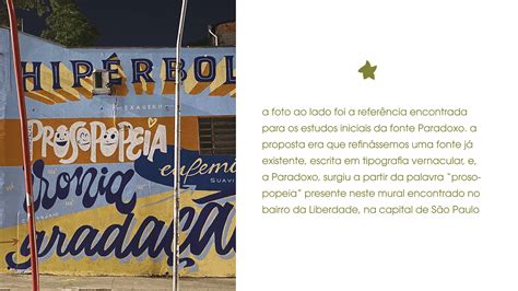Criação De Tipografia Vernacular Behance