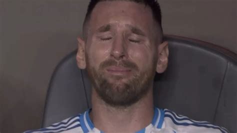 Copa América 2024 Llanto De Messi Se Convirtió En Meme — Futuro Chile