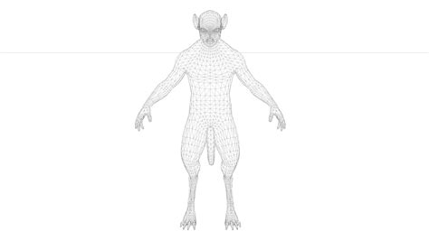 Breed Monster Model Turbosquid 2237488