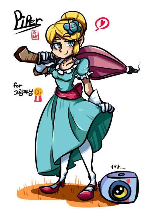 Hq Images Brawl Stars Tekenen Piper Piper Remodel Brawl Stars By Lazuli On Deviantart