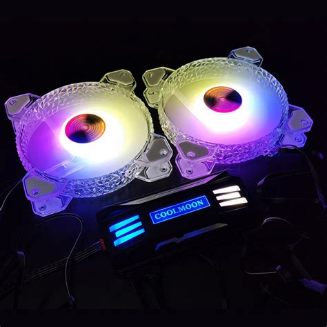 Coolmoon Rgb Controller 4pin Pwm 5v 3pin Argb Cool Grandado
