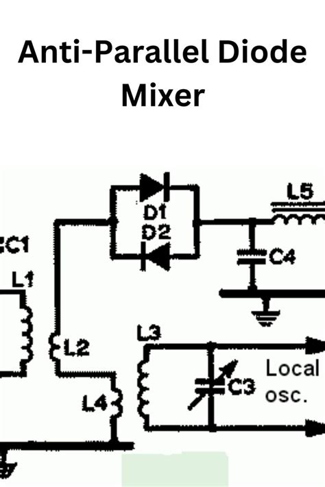 Anti Parallel Diode Mixer Ham Radio Diode Circuit