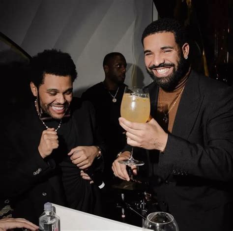 Abel Tesfaye The Weeknd And Drake The Weeknd Drake Cantores