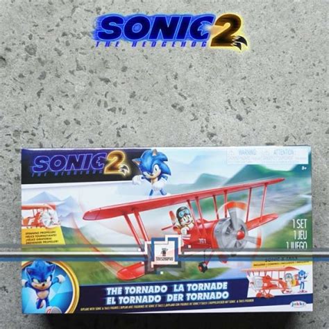 Promo Sonic The Hedgehog Movie 2 The Tornado Airplane With Sonic And Tails Diskon 23 Di Seller
