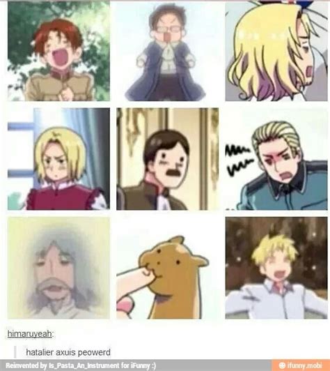 Pin De Blue En Hetalia Meme De Anime Memes 31 Minutos
