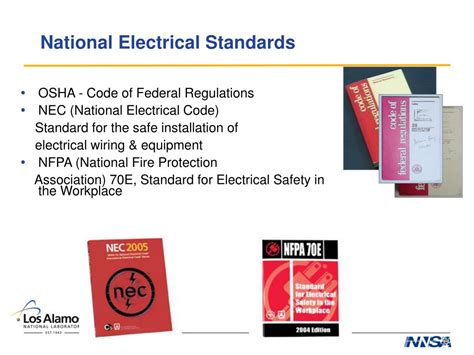 Ppt Electrical Codes And Standards For Randd Powerpoint Presentation