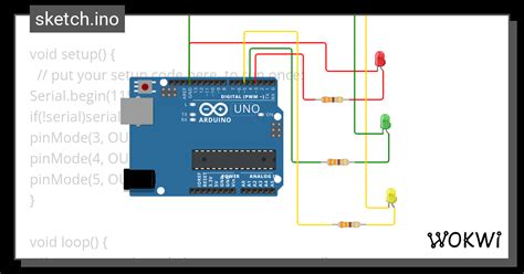 Simulasi Lampu Xll Ips 2 Wokwi Esp32 Stm32 Arduino Simulator