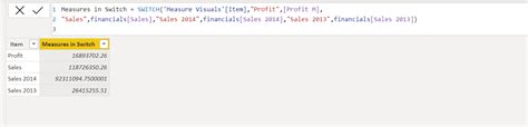 Solved Create Table From Measure For Visual Microsoft Fabric Community