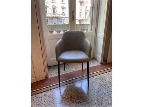 Poltroncina Sofia Grigio Riflessi Deesup