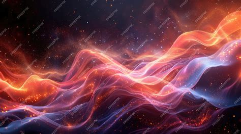 Premium Photo Digital Abstract Art Of Neon Streams Data And Energy