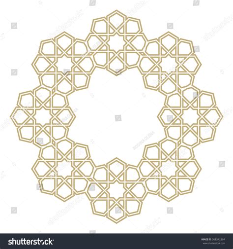 Decorative Line Art Frames Design Template Stock Illustration 368542364 Shutterstock