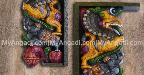 Vagai Wood Yazhi Brackets