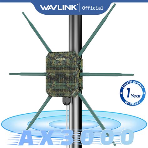 Wavlink Wifi Outdoor Ap Dual Band Ax M Long Range Outdoor Mesh Extender Suitable Piso Wifi