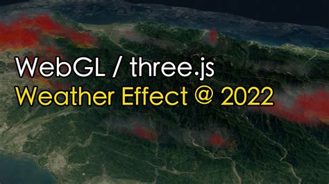 Threejs Weather Effect I Created 2022 Radarvolume Cloudtyphoonairpollutionwind Webgl
