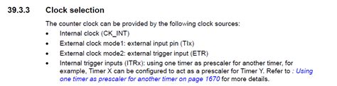 Solved How To Set The Clock Source For Tim3 Stmicroelectronics Community