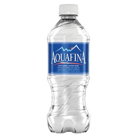 Aquafina Pure Drinking Water 20 Oz Plastic Bottles Pack Of 24
