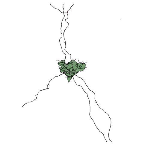 How To Match Road Shape From Polygon In QGIS Geographic Information Systems Stack Exchange