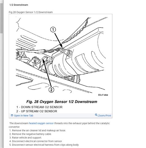 O2 Sensor Locations I Have An 02 PT Cruiser That Keeps Throwing