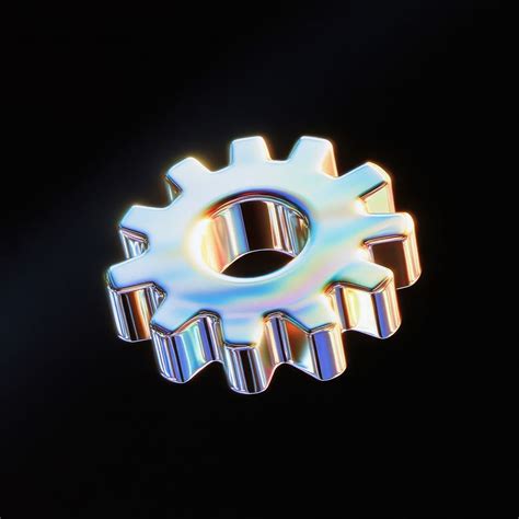 Simple Cog Shape Icon Gear Free Photo Illustration Rawpixel