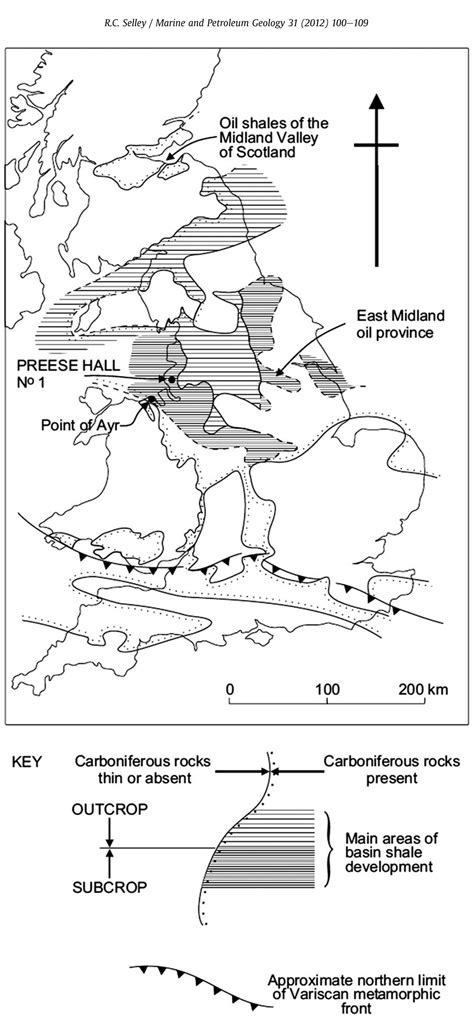 Sketch Map Showing The Surface And Subsurface Extent Of