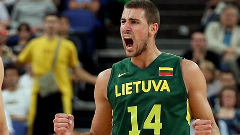 Jonas Valanciunas Domantas Sabonis Headline Lithuania Olympic Team Nbc Sports