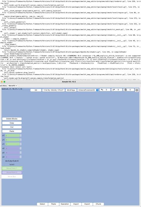 Bug Report Macos Issue Loading 3d Editor In 0105 · Issue 832